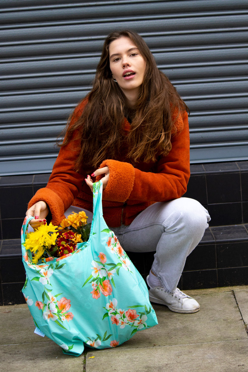 Floral | Medium Reusable Bag – Kind Bag Wholesale